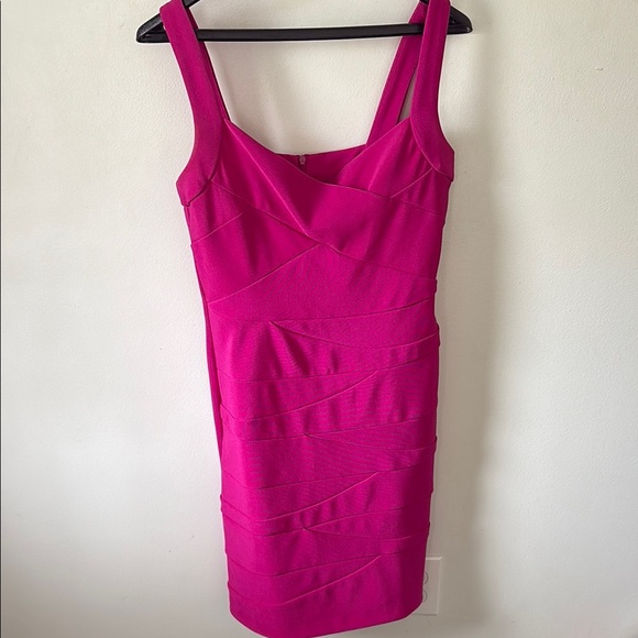 AB Studio | Dresses | Ab Studio Pink Bodycon Midi Dress | Poshmark